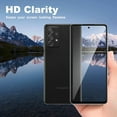 Dteck Glass Screen Protector + Glass Camera Lens Protector Film for ...
