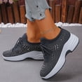 YLYL Platform Sneakers for Women 2026 Glitter Rhinestone Slip on Wide ...