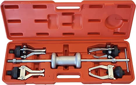 5-Piece Slide Hammer with Gear and Bearing Puller Set (2 and 3 Jaw ...