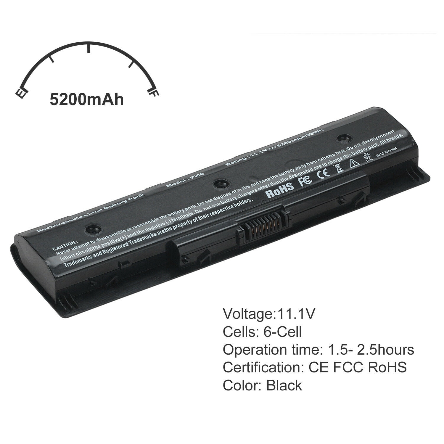 Battery for HP Envy 15-J057CL 15-J057CL M6-N113DX M6-N012DX M6-N015DX ...