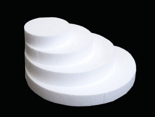 Smooth Foam Craft Disc Styrofoam Pack of 12 - Sizes Available - Walmart.com