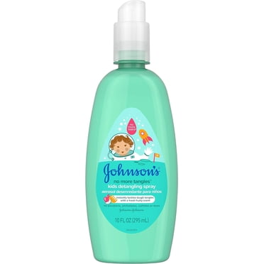 Johnson's No More Tangles Hair Detangling Spray, Tear Free, 10 fl. oz ...