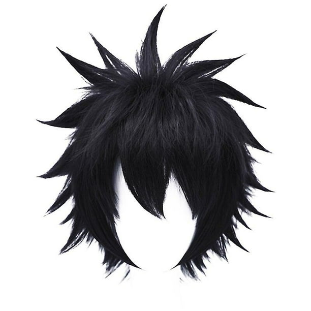 Anime My Hero Academia Dabi Cosplay Wig Synthetic Black Hair Boku ...