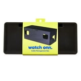 onn. Large Foldable Cable Management Box, Black - Walmart.com