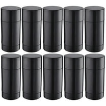 Vivaplex 10 White Empty 2.5 oz Deodorant Containers with Caps - Walmart.com