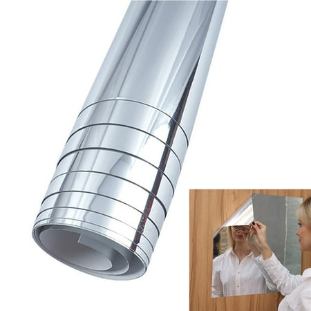 Bathroom Mirror Wall Stickers Film Mirror Self Adhesive Stick Room ...