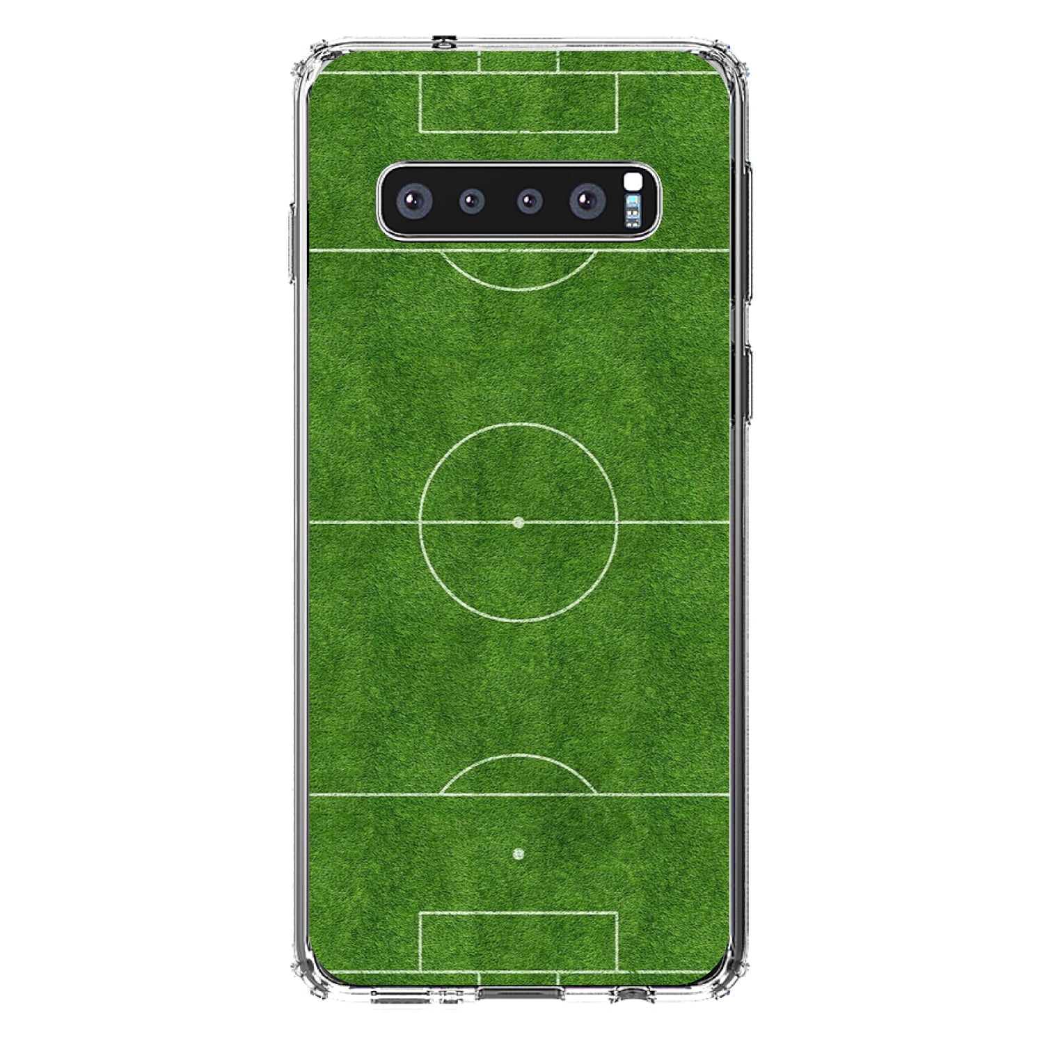DistinctInk Clear Shockproof Hybrid Case for Samsung Galaxy S10+ PLUS(6 ...