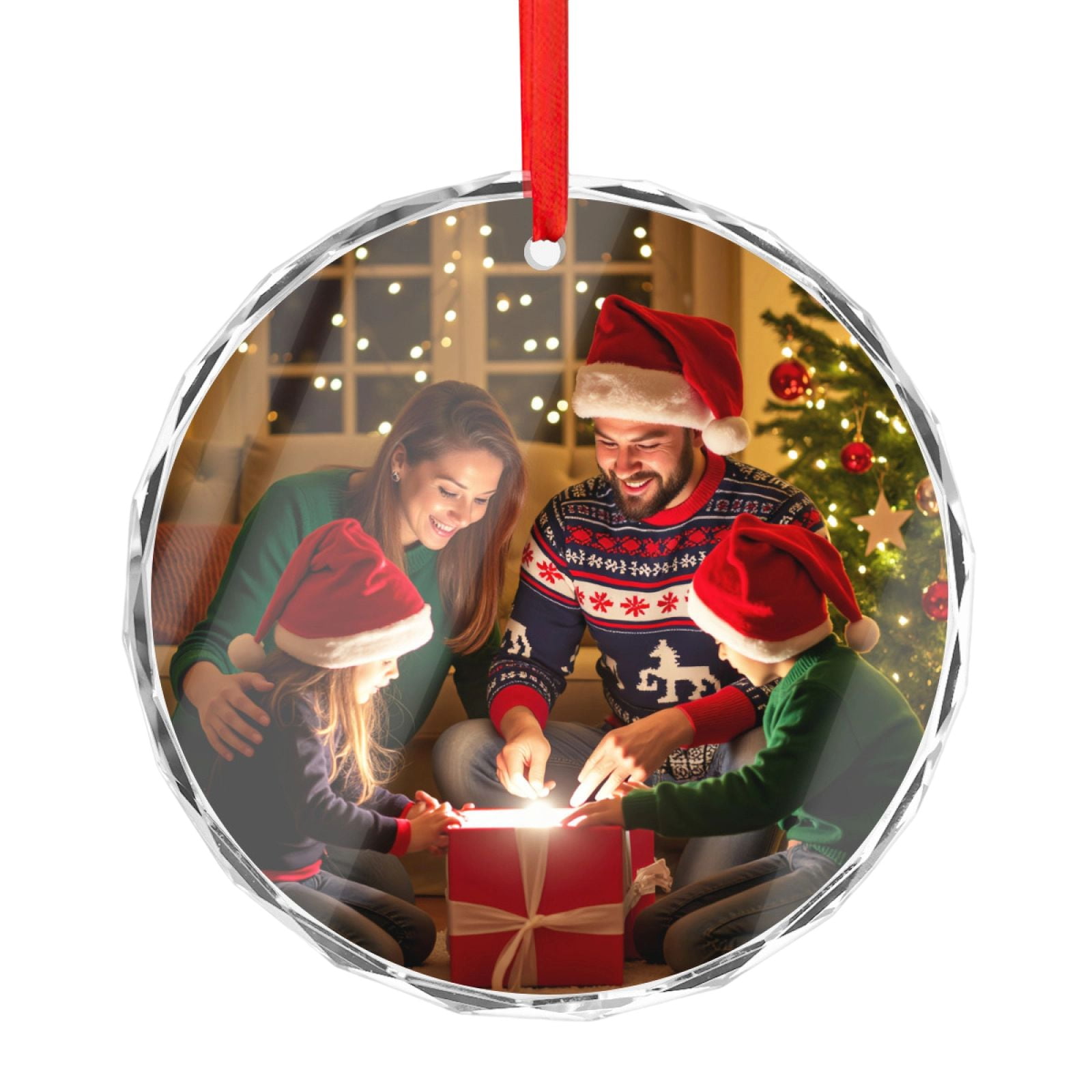 Click here for Perfamax Custom Photo Crystal Glass Christmas Orna... prices
