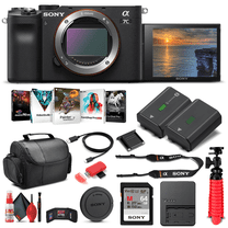 Sony Alpha a7C Mirrorless Digital Camera (Body Only, Black) (ILCE7C/B ...