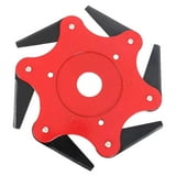 Lieonvis 6 Steel Razors Trimmer Head, Universal Weed Eater Blades for ...