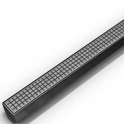 Infinity Drain -60 In Complete Kit for the Tile Insert 65-STIF 6560 SB ...