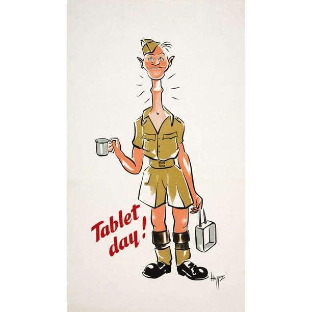 Ww2 Poster -- Tablet Day Poster Print By Â®The National Army Museum ...