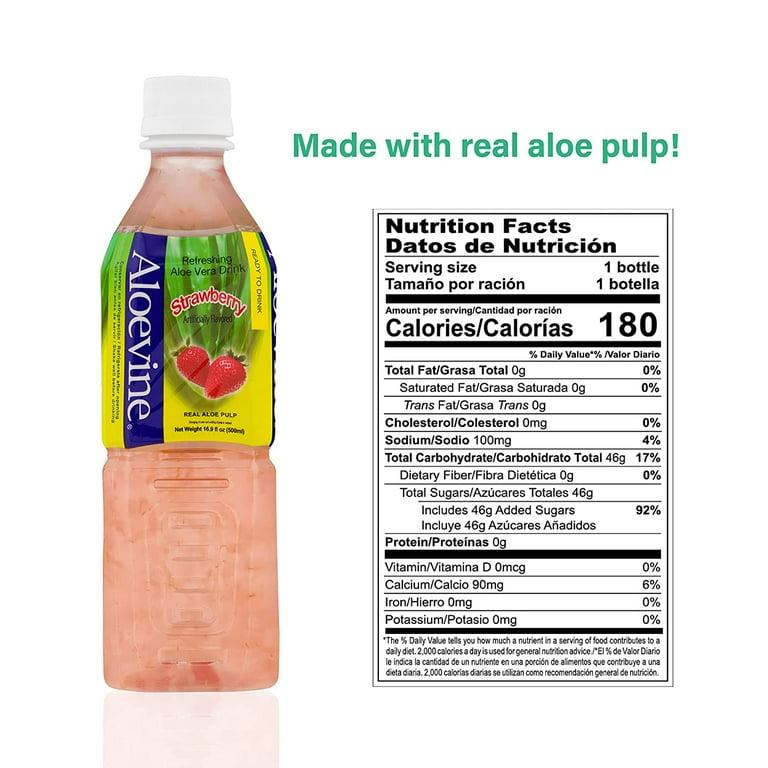 Aloe Vera Drink Flavors