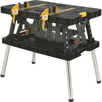Free Shipping! Gymax Folding Work Table Portable Workbench w ...