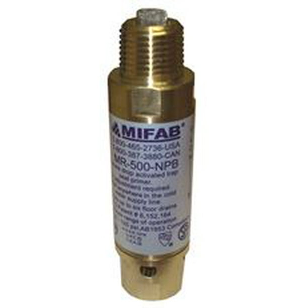 Mifab M-500 Pressure Drop Activated Trap Seal Primer For Up To 3 Floor ...