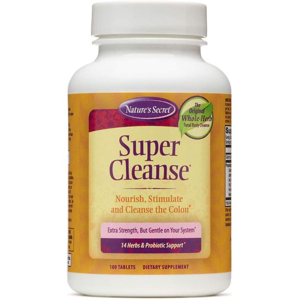 Super Cleanse by Nature's Secret | Herbal and Probiotic Support, 100 ...