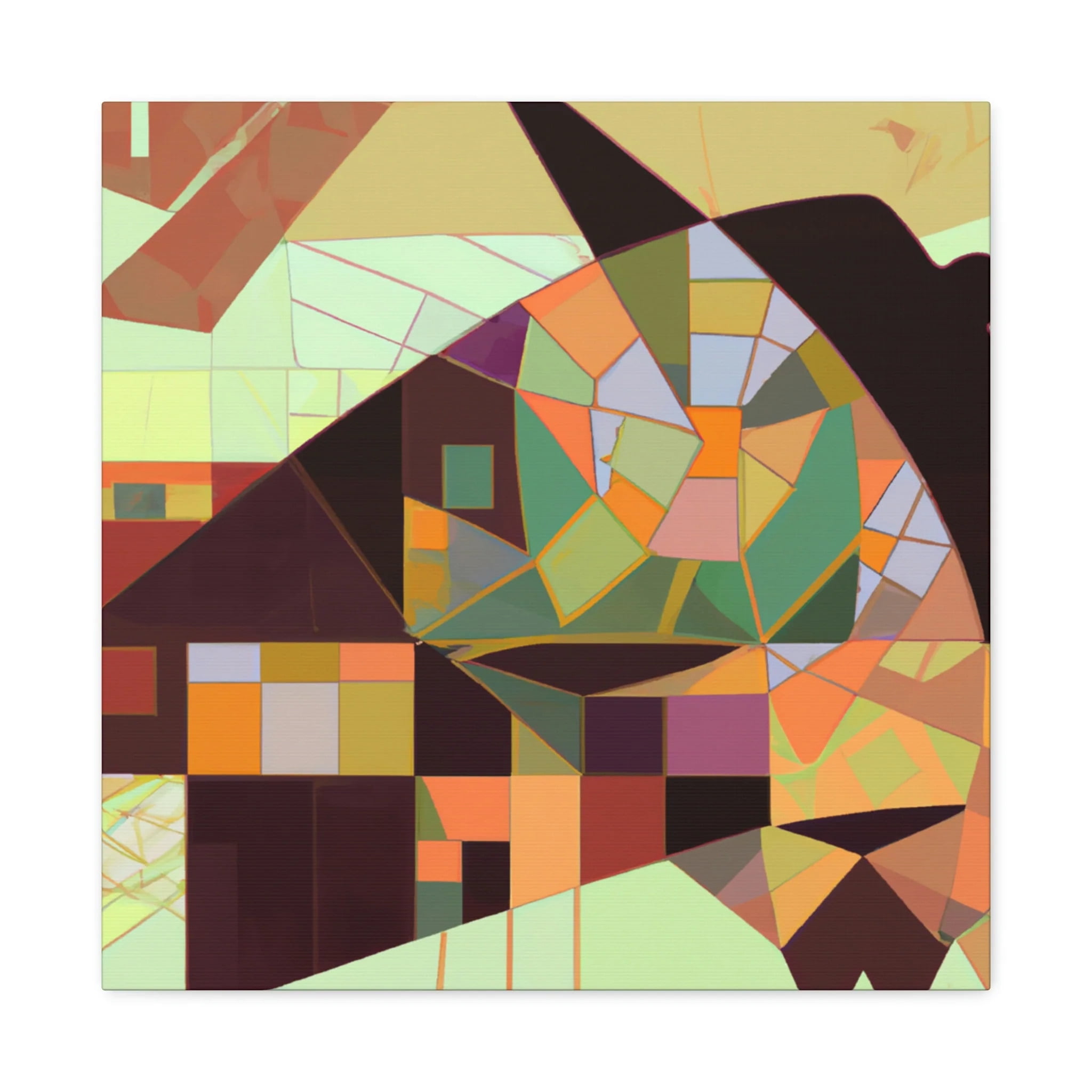 Barn in Moonlight Splendor - Canvas - Walmart.com