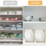 2 Pcs Paper Plate Dispenser Holder,10in Vertical Plate Holder, Dinner ...