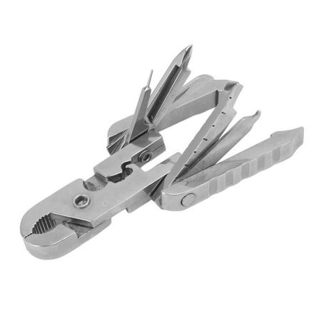 Oubit Multi Function Folding Tool Pliers,15 in 1 Multi Mini Multi Function Tool Outdoor Folding ...