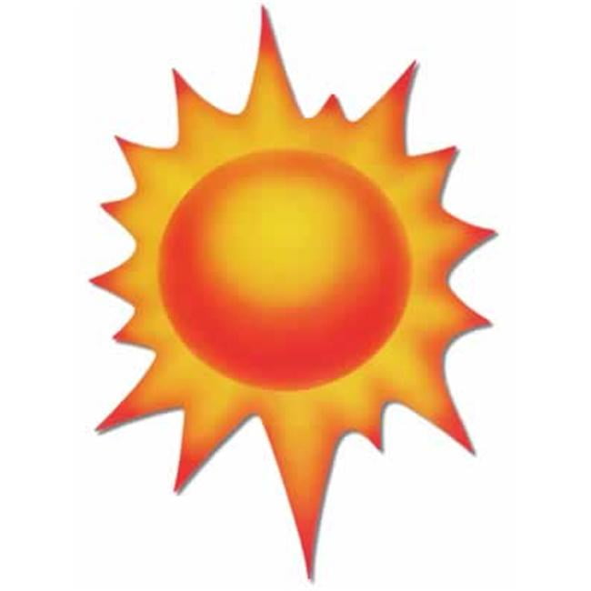 Sun Cutout- Pack of 12 - Walmart.com
