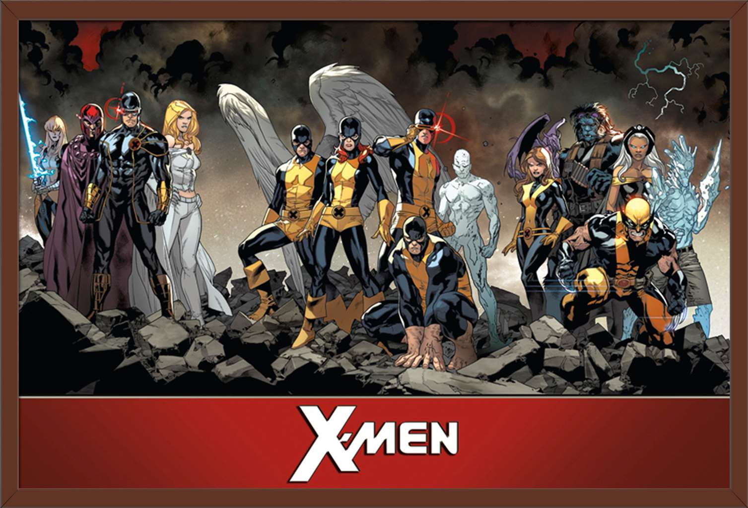Marvel Comics - The X-Men - Team Poster - Walmart.com - Walmart.com