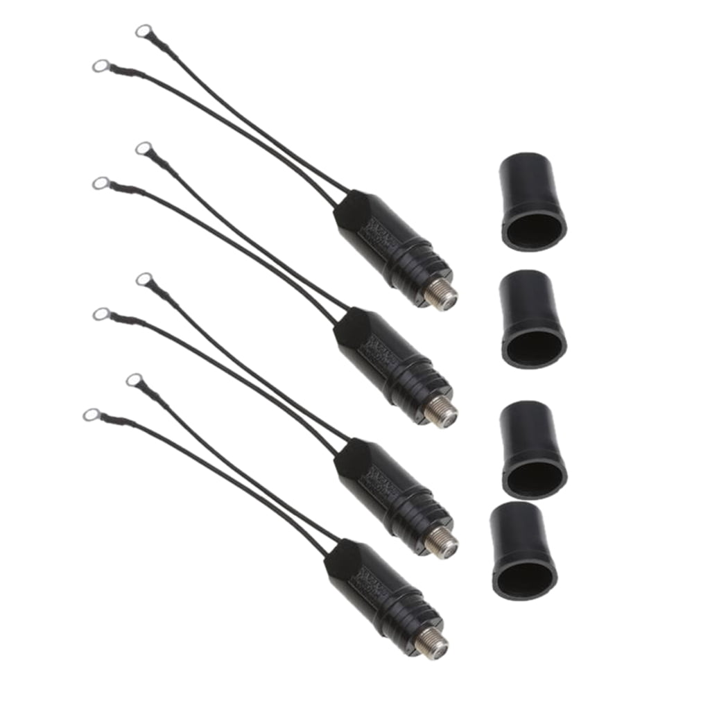 4pcs 300 To 75 Ohm Outdoor Antenna Coaxial Cable Matching Transformer ...