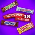 SNICKERS, TWIX, 3 MUSKETEERS & MILKY WAY Full Size Chocolate Candy Bars ...