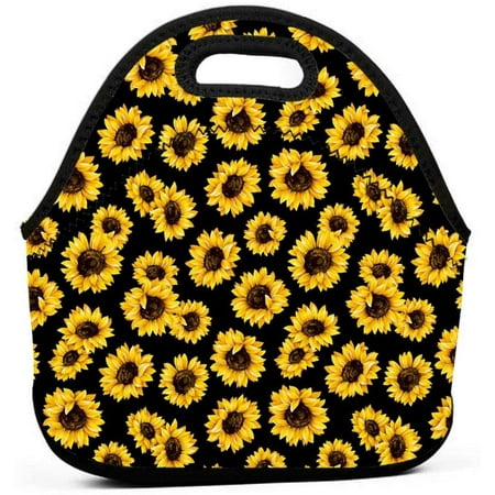 Yellow Lunch Bag Women Lunch Box for Girls Cute Lunchbox Kids ...