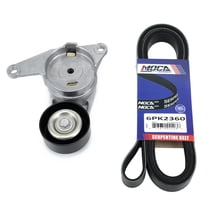 MOCA AUTOPARTS Serpentine Belt with Tensioner Assembly Fit for 2011 ...