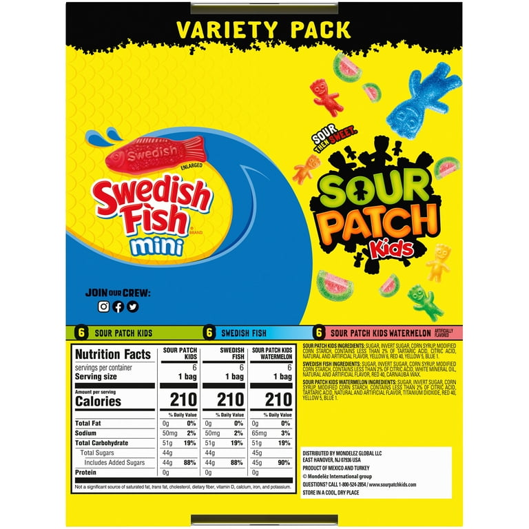 Swedish Fish Sour Patch
