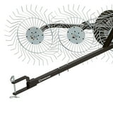 Yard Tuff ACR-600T 55 In Steel Tow Behind Acreage Rake w/ Pin Style ...