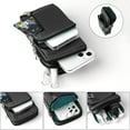 TSV Large Cell Phone Shoulder Holder, Waterproof Nylon Crossbody Bag ...