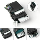 TSV Large Cell Phone Shoulder Holder, Waterproof Nylon Crossbody Bag ...
