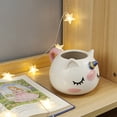 AOOOWER Unicorns Shaped Ceramic Coffee Mug Large Capacity Drinking Cup ...
