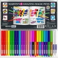 Marvin's Magic Kids Novelty Toy - 25 Piece Color Changing Magic Pens ...