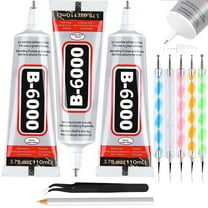 B6000 Adhesive Rhinestones Glue for Crafts, 3PCS 110ml / 3.7 fl oz ...
