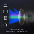 2 Pack Reading Glasses for Men, Sports Ultra-Light Blue Light Blocking ...