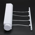 Retractable Indoor Clothes Hanger Rope Wall Mounted Hanger Drying Towel ...