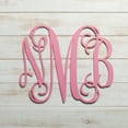 Personalized Oversized Wood Monogram Plaque, Available in 5 colors ...