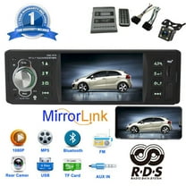 4.1" Single 1 Din Car Radio Bluetooth Stereo MP5 Player Mirror Link ...