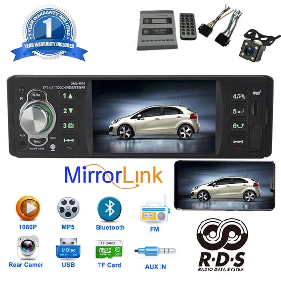 Double 2 Din Car Stereo Radio MP5, 7 Inch HD Touch Screen Bluetooth ...