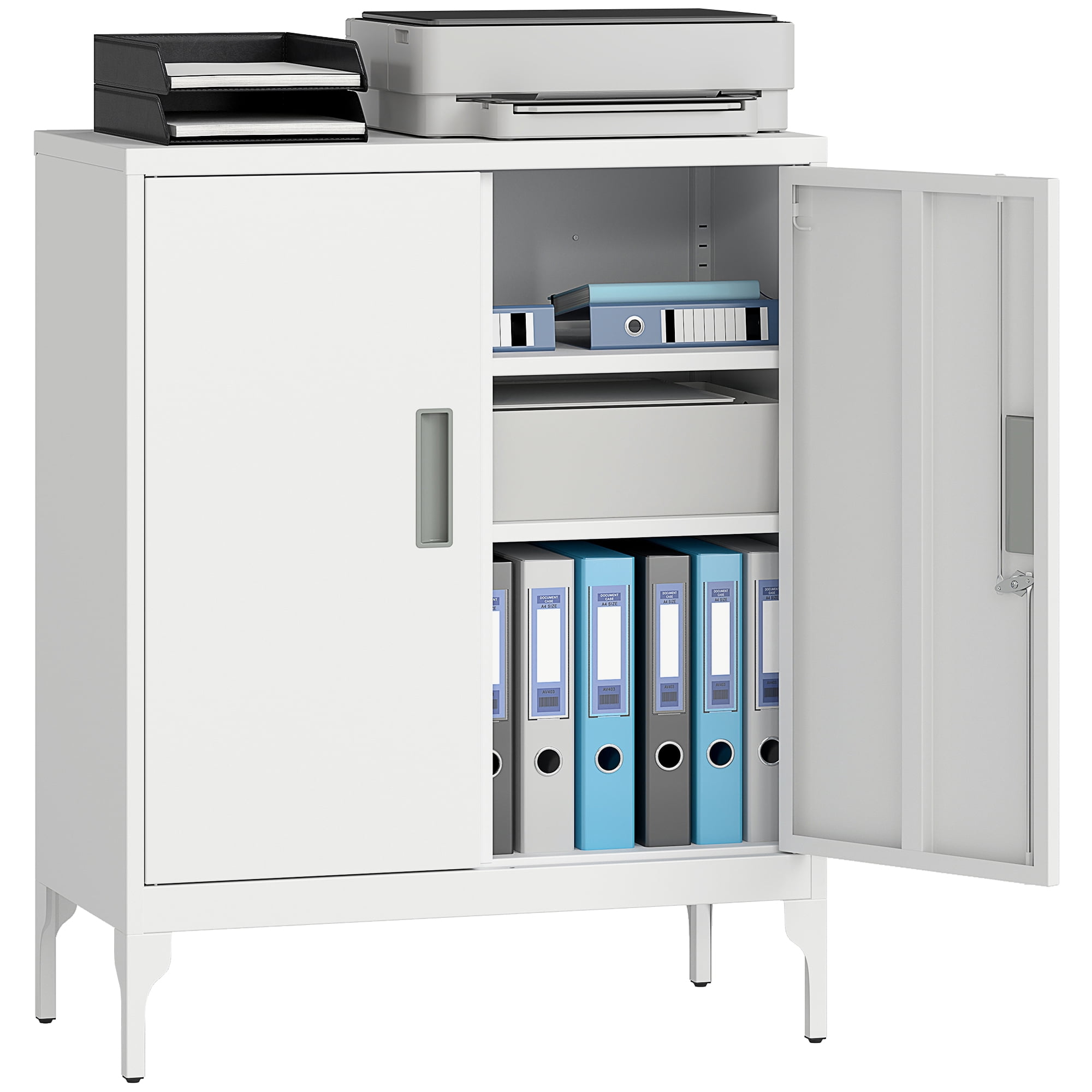 Click here for Homcom Metal Storage Cabinet With Lock  Steel Gara... prices