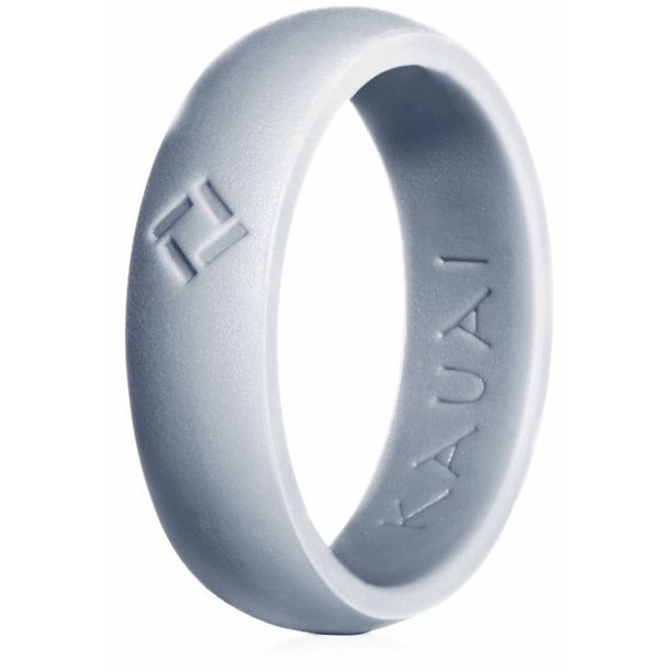 KAUAI -Silicone Rings Elegant, Comfortable, Engagement Wedding Marriage ...