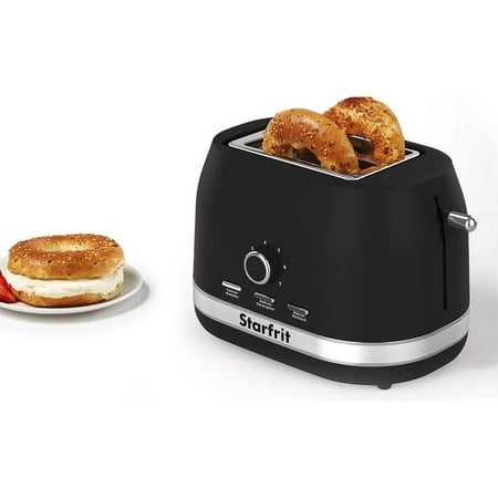 Starfrit 2-Slice Toaster – 7 Adjustable Browning Levels – Removable ...