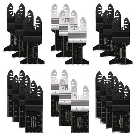 SICED Multi-Tool Accessories 20 Pcs Multi-Tool Blades Oscillating Blade ...