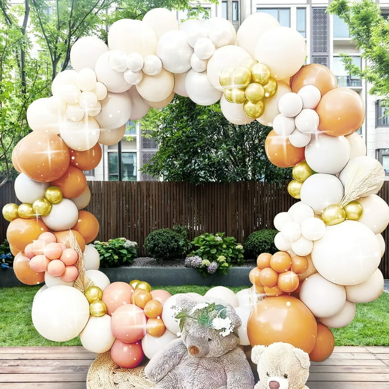 Outdoor Party Balloon Arch