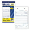 "Job Work Order Book, Two-Part Carbonless, 5.5 X 8.5, 1/page, 50 Forms ...