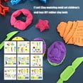 MOMOJIA Childrens Educational Clay Stamps Toy Safe Clay Mold for Art ...
