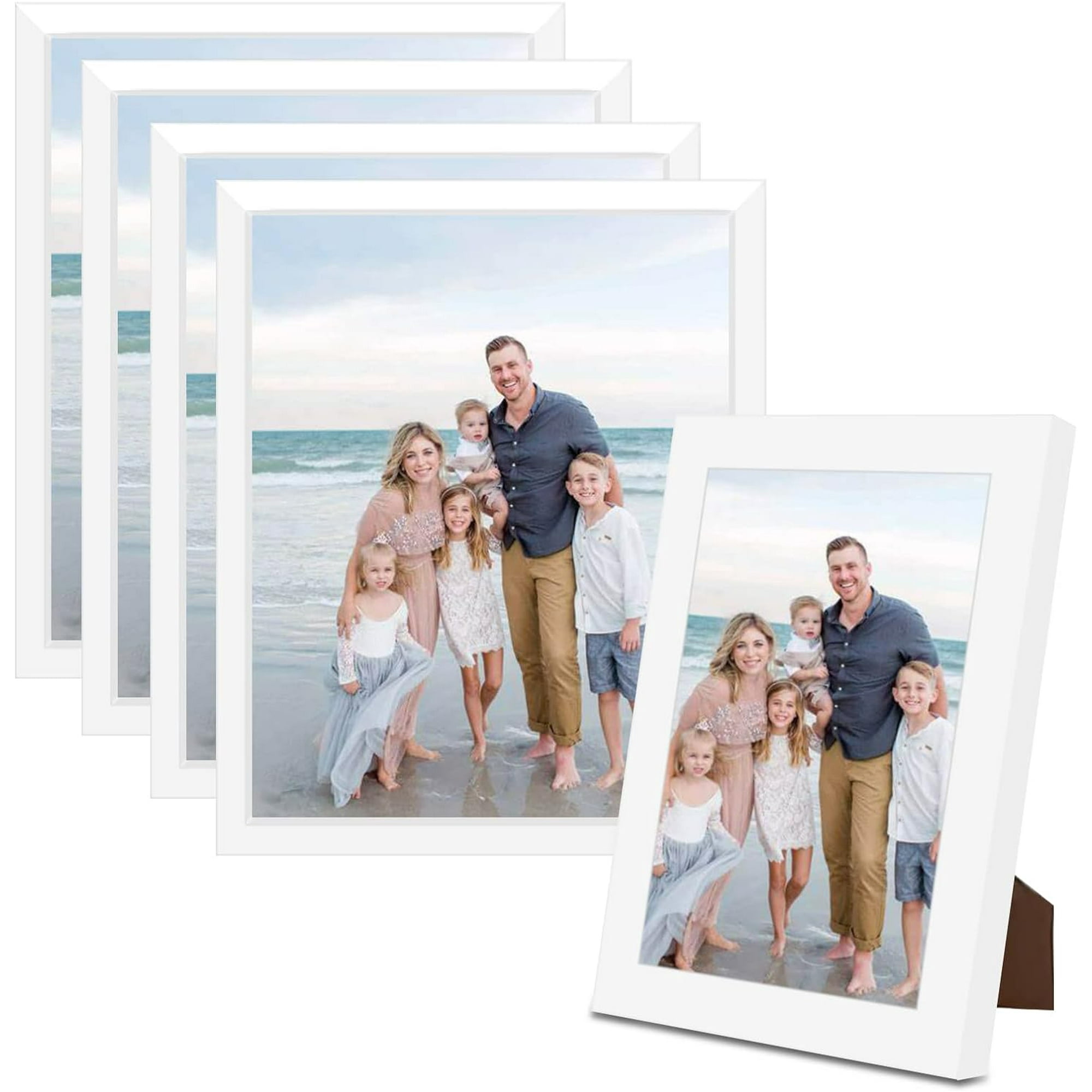 Click here for Hahdaxia 6x8 Picture Frame Set Of 5 white Square S... prices