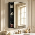 20"x30" Rectangle Wall Mounted Bathroom Vanity Mirror with Storage ...